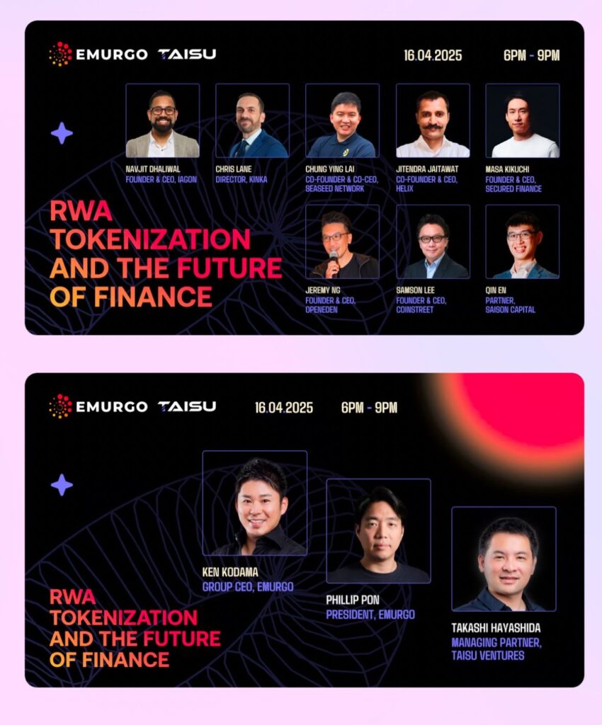 Join us for the panel “RWA Tokenization and the Future of Finance ...